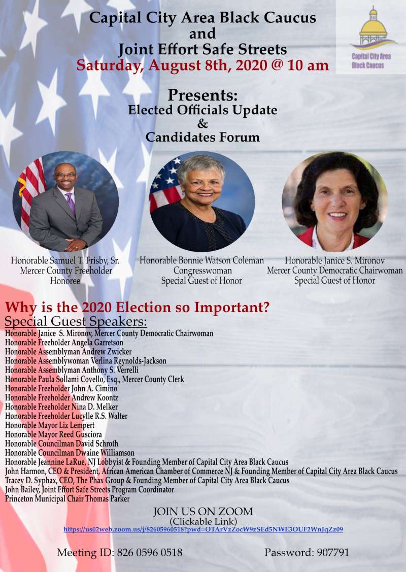 Joint Effort Safe Streets 2020 to honor Sam Frisby, Romus Broadway with ...